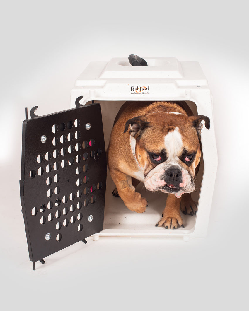 Dog Kennel Door Protection | Guard Dog - RuffLand® Performance Kennels