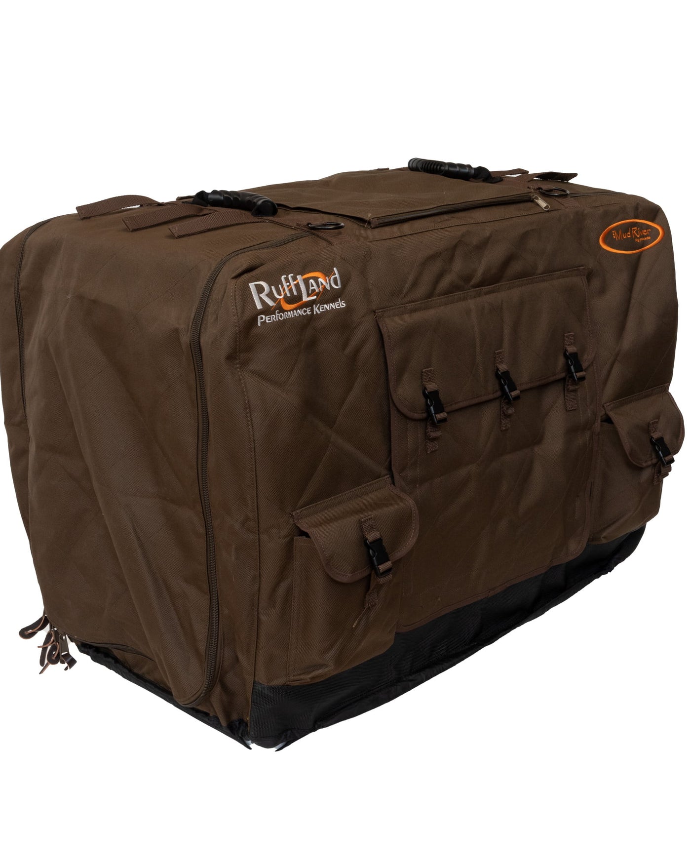 Double Door Kennel Cover by Mud River – RuffLand® Kennels - RuffLand ...