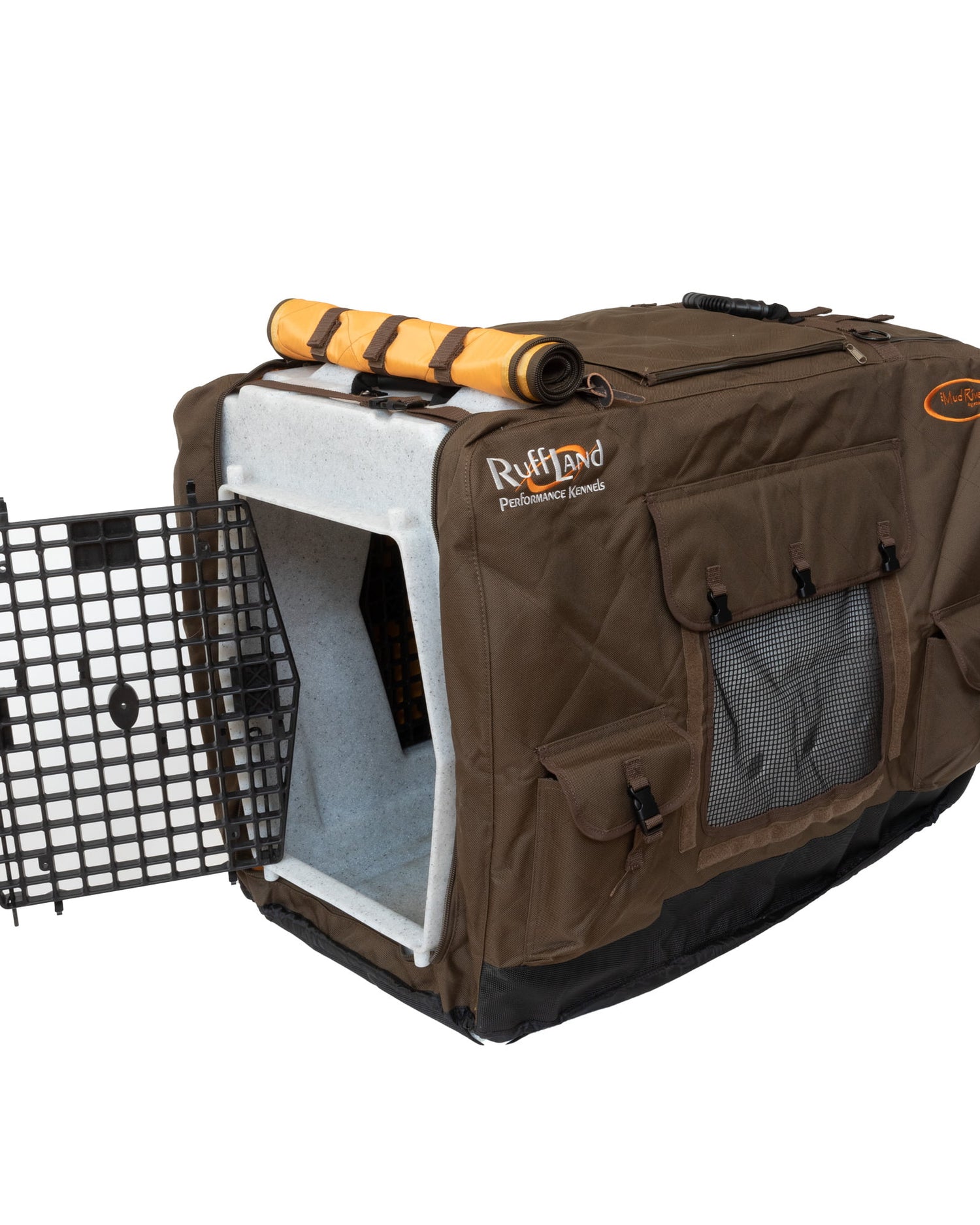 Double Door Kennel Cover by Mud River – RuffLand® Kennels - RuffLand ...