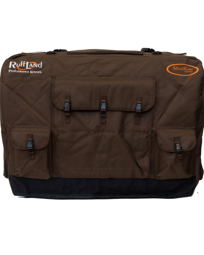 Double Door Kennel Cover by Mud River – RuffLand® Kennels - RuffLand ...