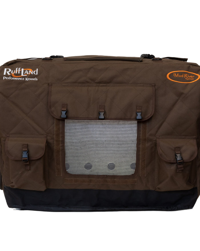 Double Door Kennel Cover by Mud River – RuffLand® Kennels - RuffLand ...