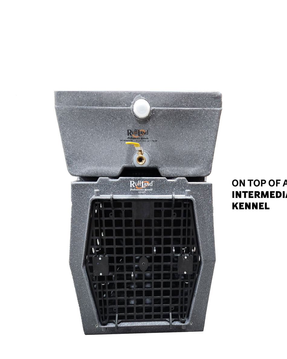 WaterTopper™ for Ruff Land™ Kennels - Water & Gear Storage - RuffLand ...